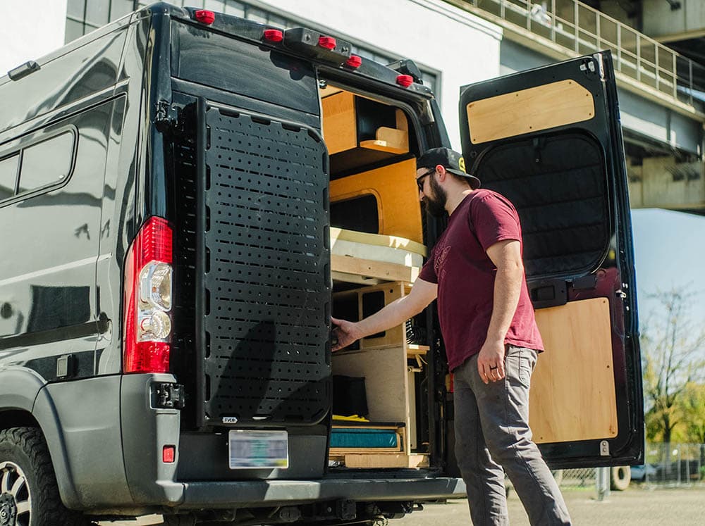 ProMaster Van Rear Door Platform – PAD Overland