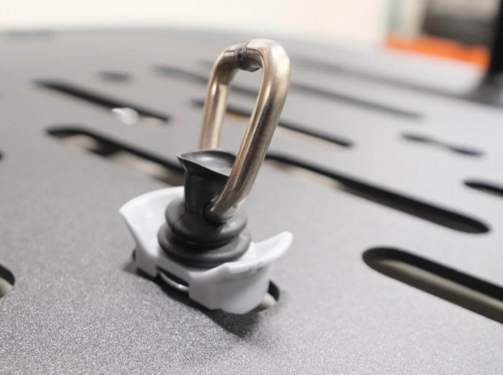 Adventure Van L-Track Anchors with D-Ring Hooks - 10 Pack – PAD Overland