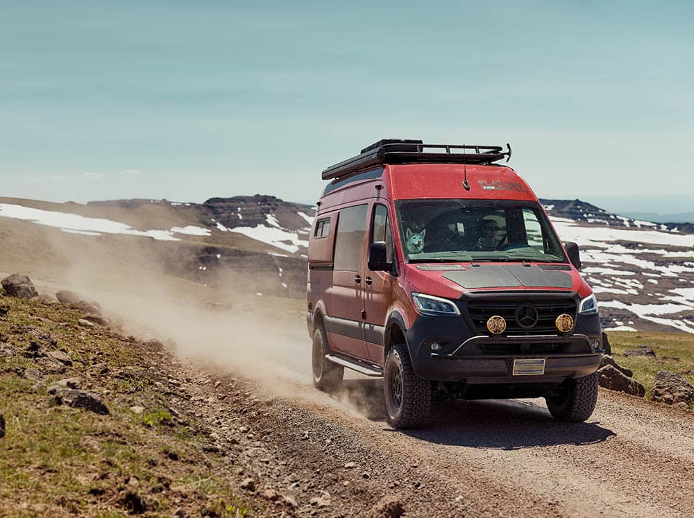 Sprinter Van Safari Roof Rack – PAD Overland